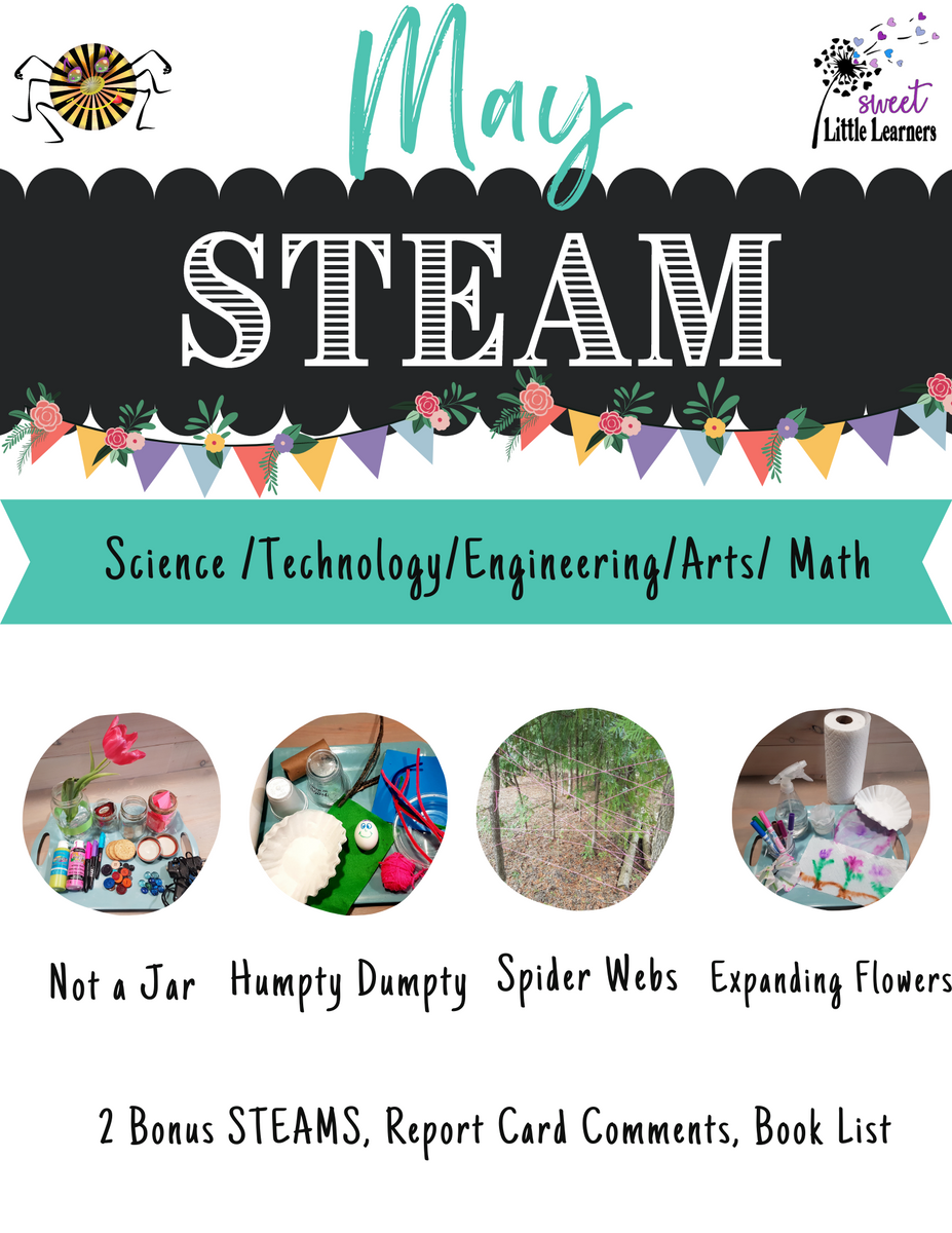 Unlock Springtime Learning: Sweet Little Learners' May STEAM Package ...