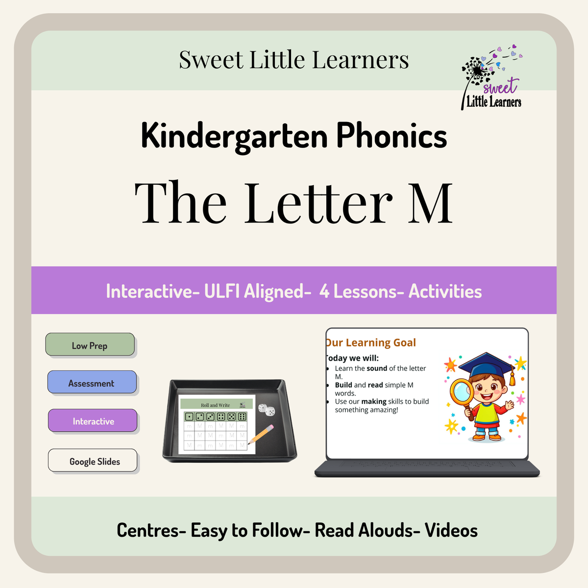 Kindergarten Phonics: The Letter M | UFLI-Aligned Lessons, Centres & P ...