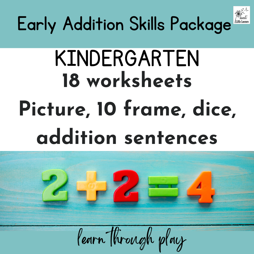 Boost Early Addition Skills with Our Engaging Activity Package - Kinde ...