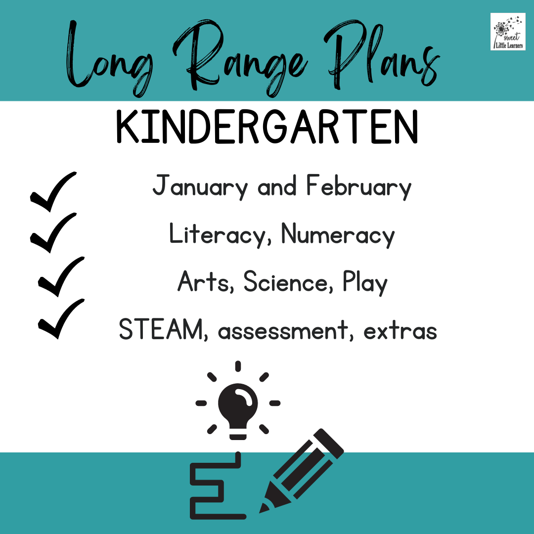 Long Range Plans January- February – Sweet Little Learners - Everything ...