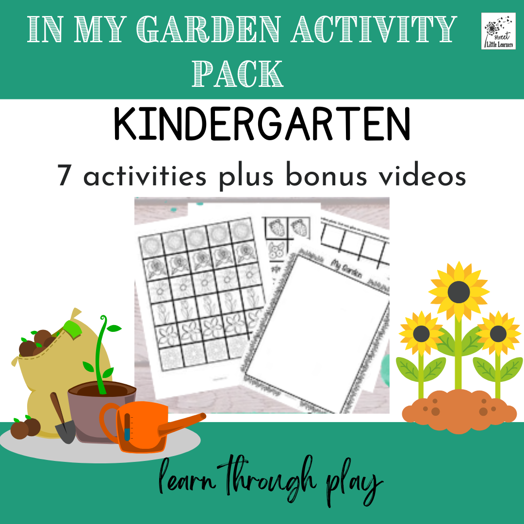 Kindergarten Spring Lessons and Activities :In my Garden Kindergarten ...