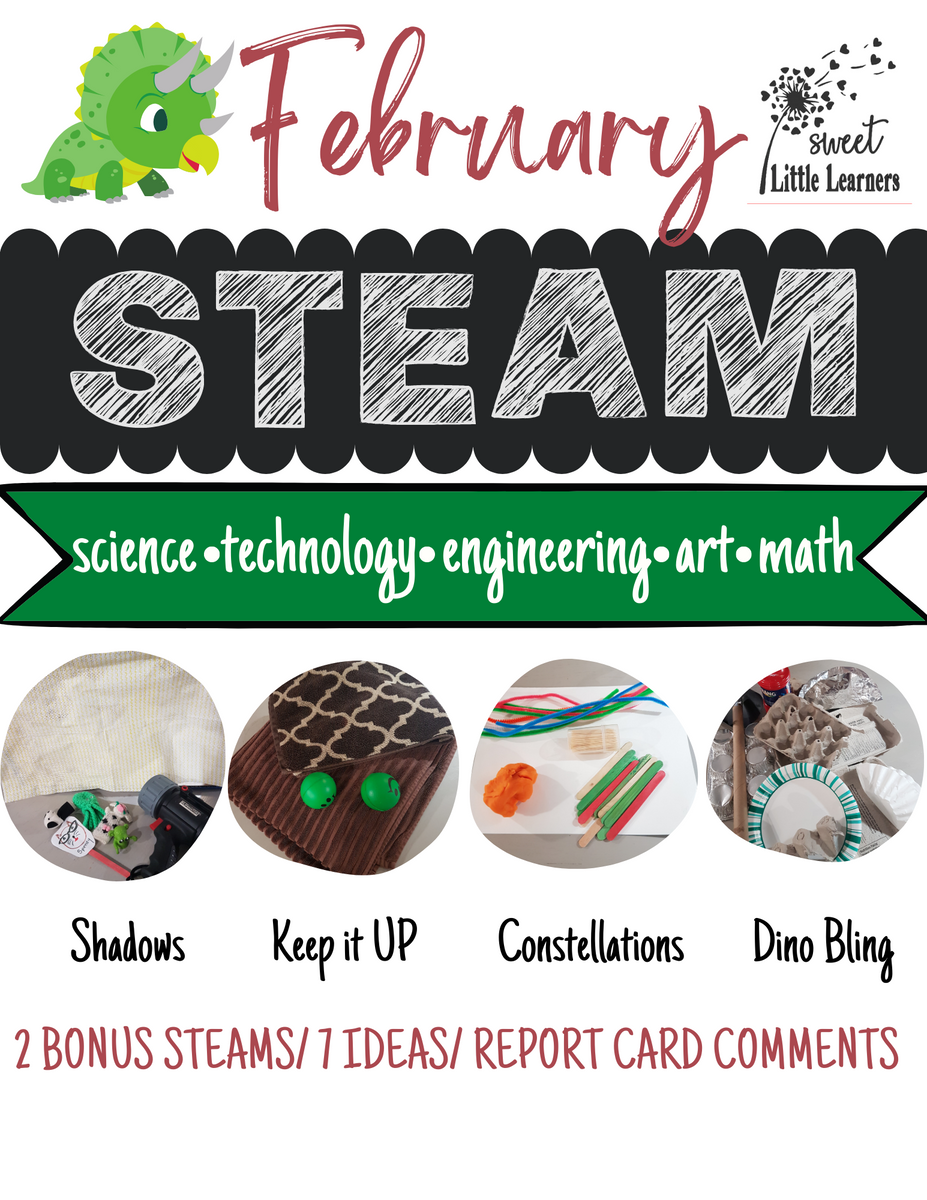 February STEAM Kindergarten Package: Integrating Ontario FDK & US Comm ...
