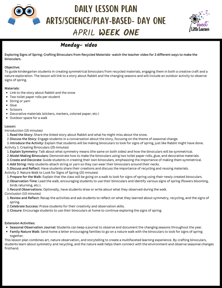 Full Month of Kindergarten: Comprehensive Guide to Lessons, Activities ...