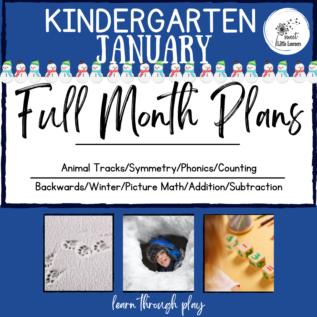 Full Month of Kindergarten: Lessons Plans, Activities, Printables, Cur ...
