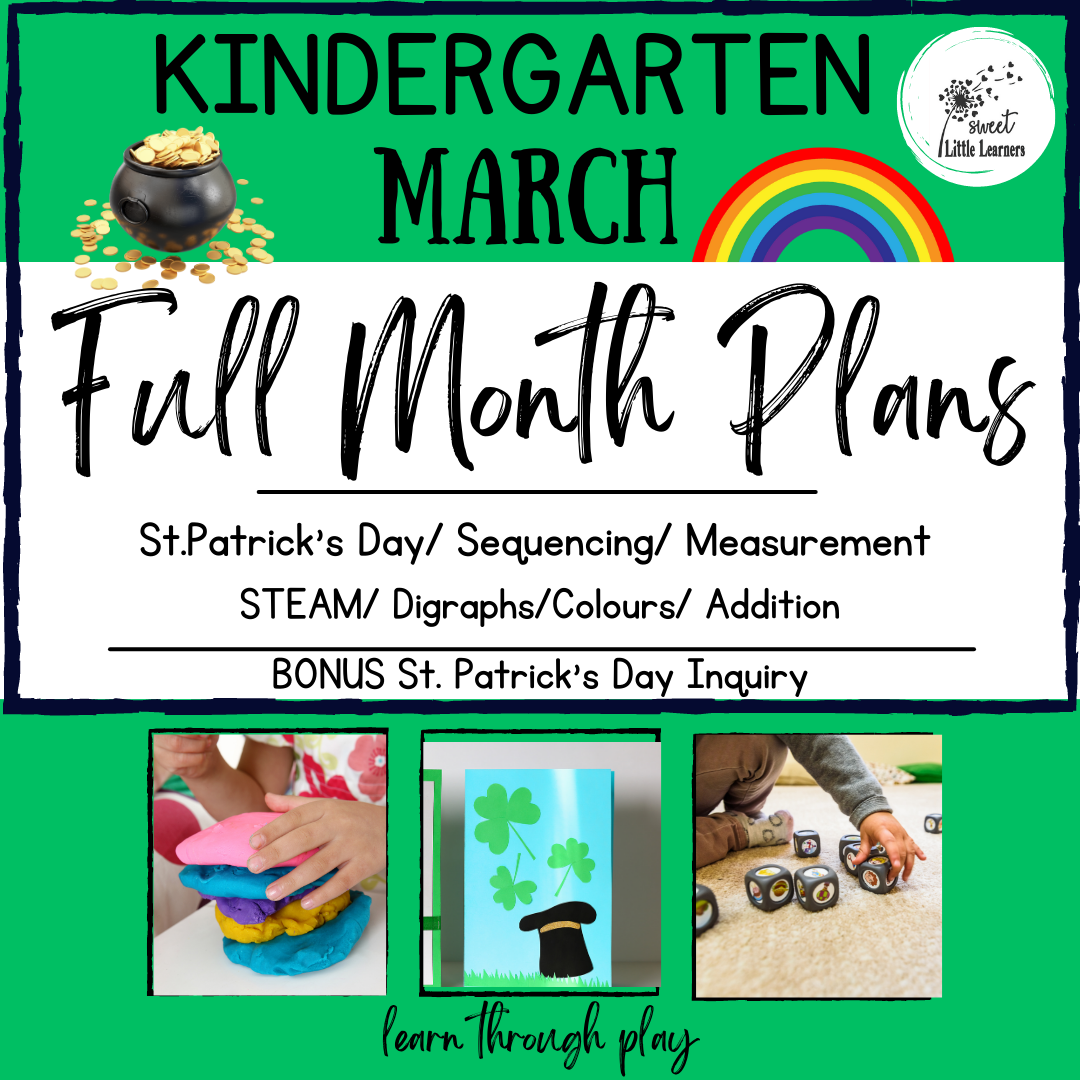 Full Month of Kindergarten: Lesson Plans , Activities, Printables ...