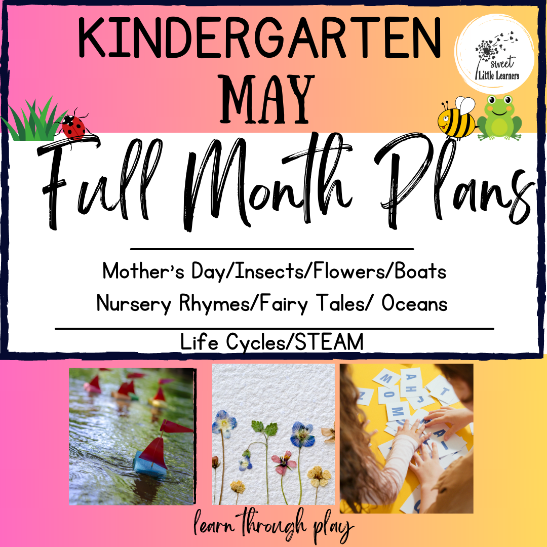 Full Month of Kindergarten: Lesson Plans , Activities, Printables, Cur ...