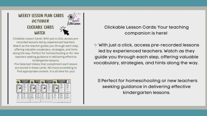 First Full Month of Kindergarten Lesson Plans for September | Ontario ...