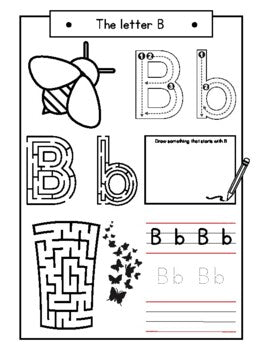 Complete Alphabet Practice Package: Engaging Interactive Activity Page ...